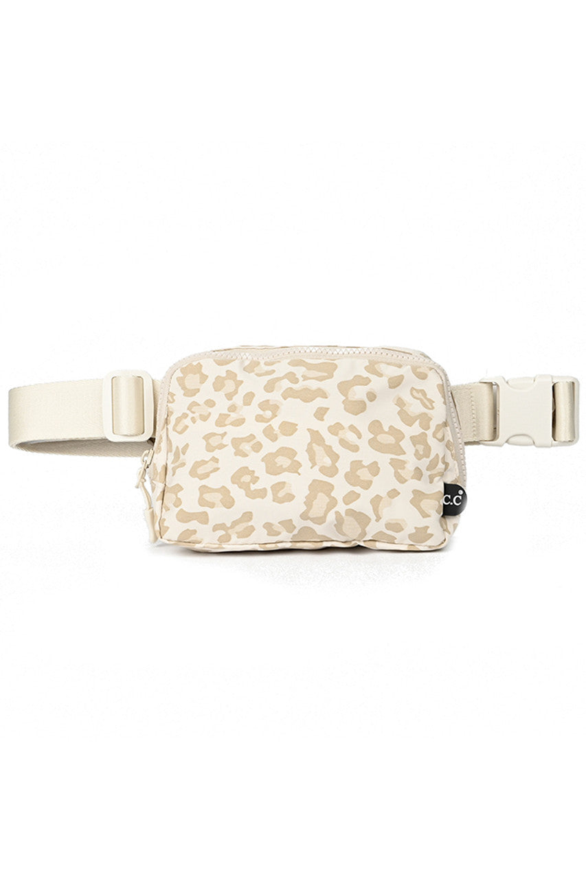 C.C Leopard Pattern Fanny Pack – Madeline Love