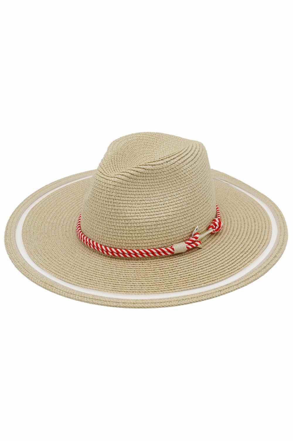 Nautical Rope with Anchor Detail Sheer Brim Sun Hat – Madeline Love