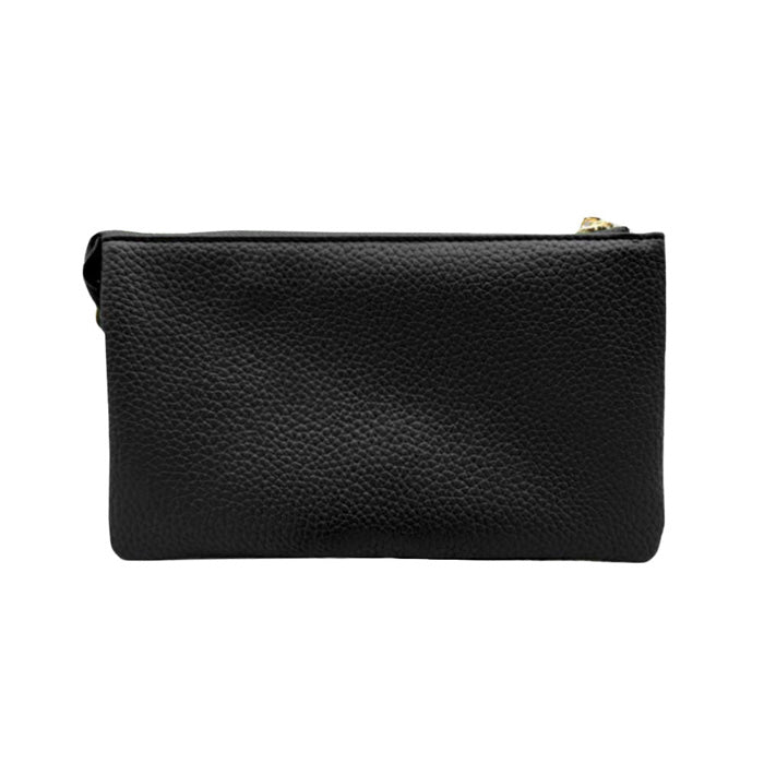 Trio Faux Leather Rectangle Crossbody Bag – Madeline Love